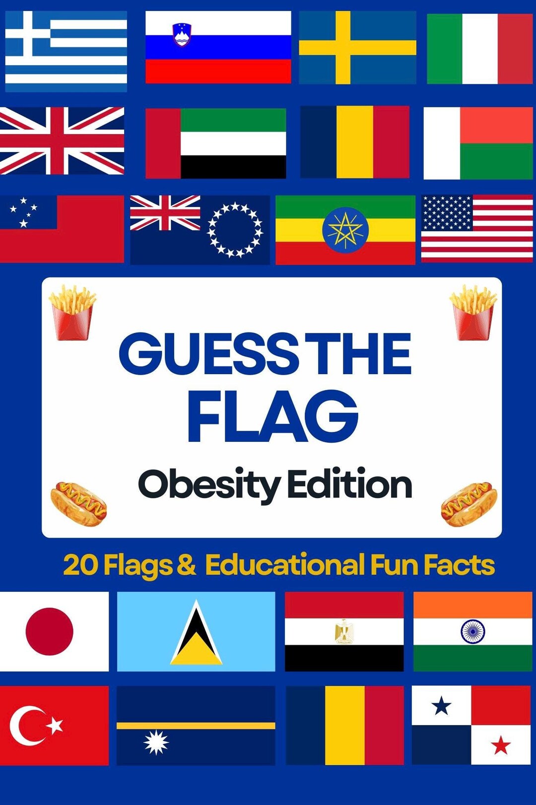 Guess the Flag – Obesity Edition | Geography Game | Trivia Night for ...
