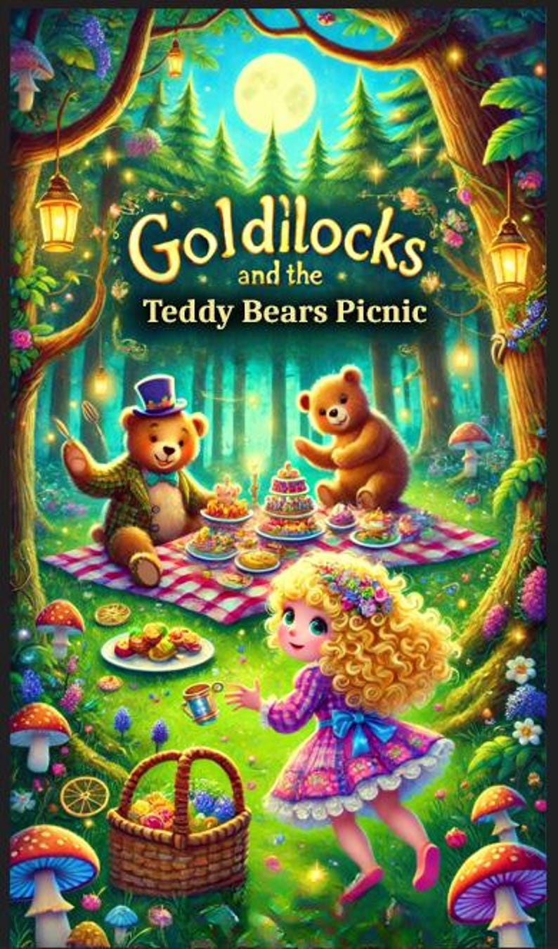 Goldilocks & the Teddy Bears Picnic - Etsy