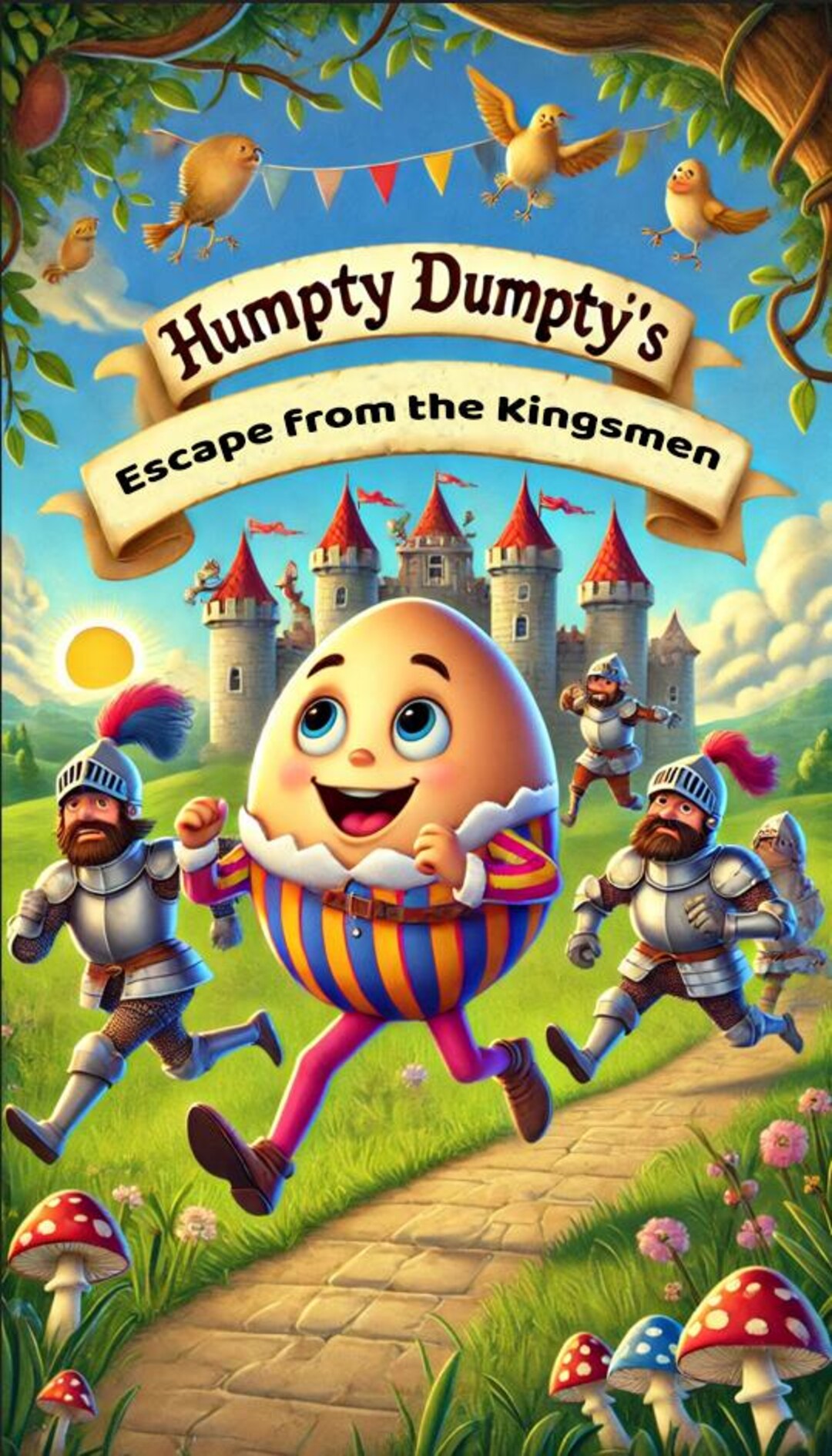 Humpty Dumpty's Escape From the Kingsmen - Etsy