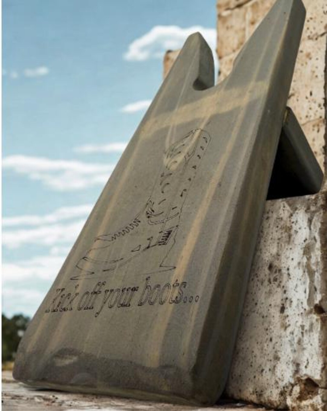 Handmade Wooden Boot Jack | Custom Engraved or Plain | Rustic Boot ...