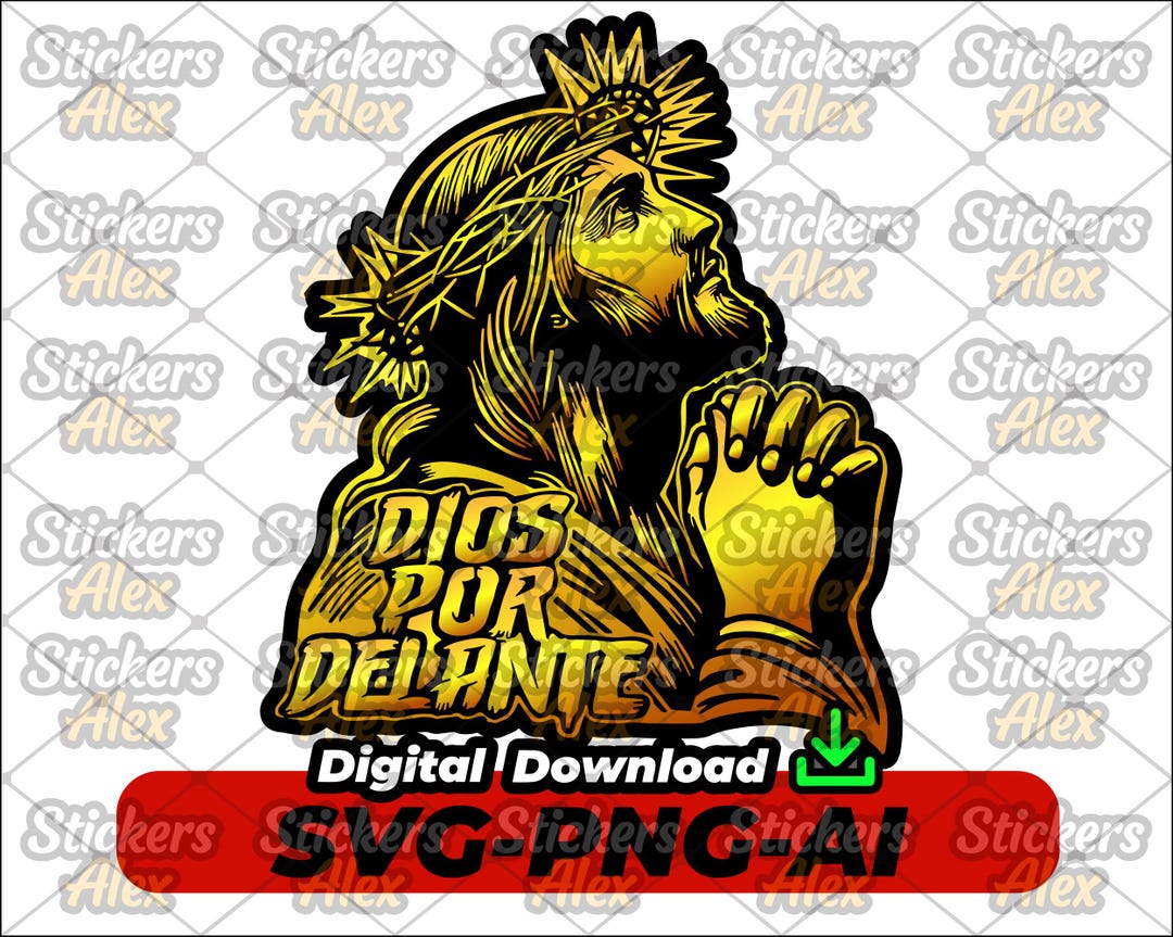 Dios Por Delante Jesus SVG, Diseño Digitale,png, Para Sublimacion O ...