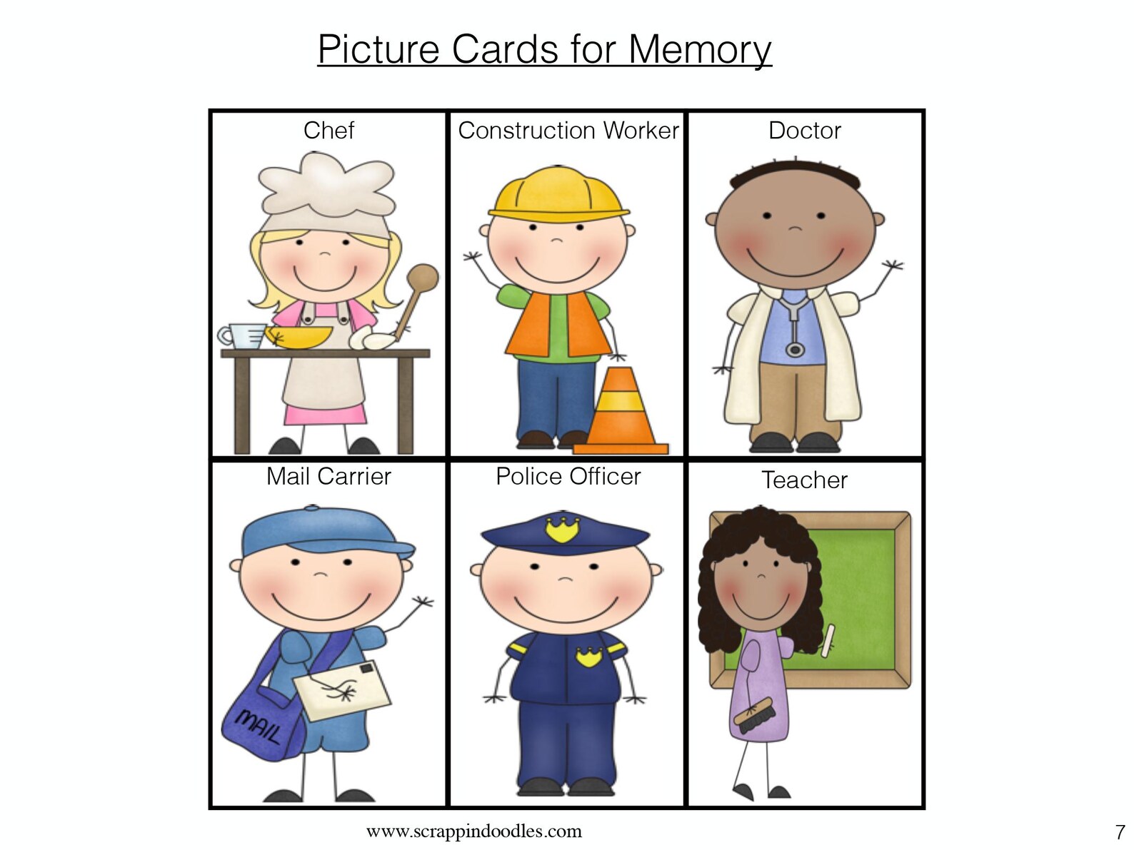 Community Helpers Digital Activity | Speech Therapy Printable ...