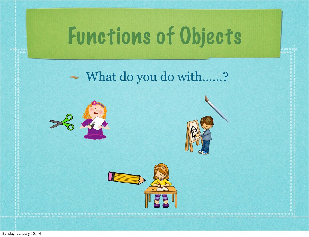 Functions of Objects - Etsy