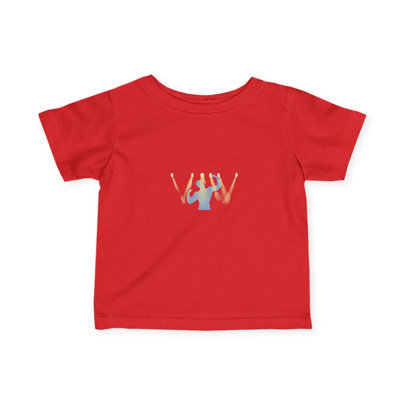 Infant Muscle Spotlight Tee, Cute Baby T-shirt, Kids Gift F, Nursery ...