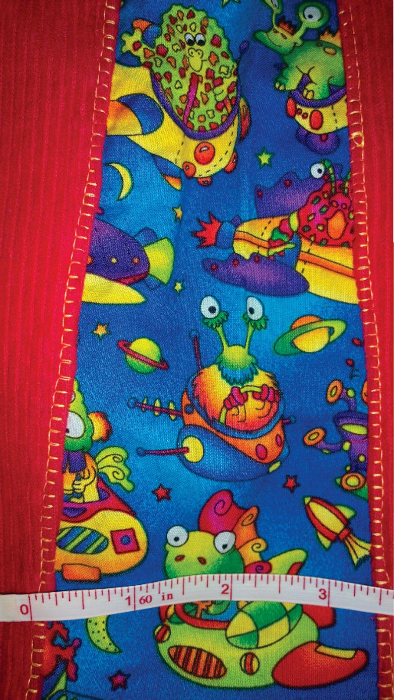 Red Alien Recycled Pants With Side Panels Size 2 Toddler/24month ...
