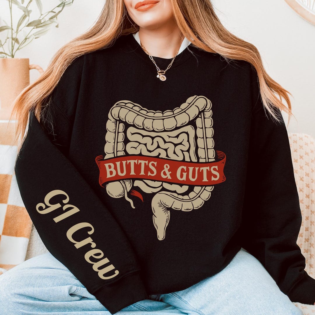 Personalised Funny Gastroenterology Nurse Crewneck Sweatshirt Gastro ...