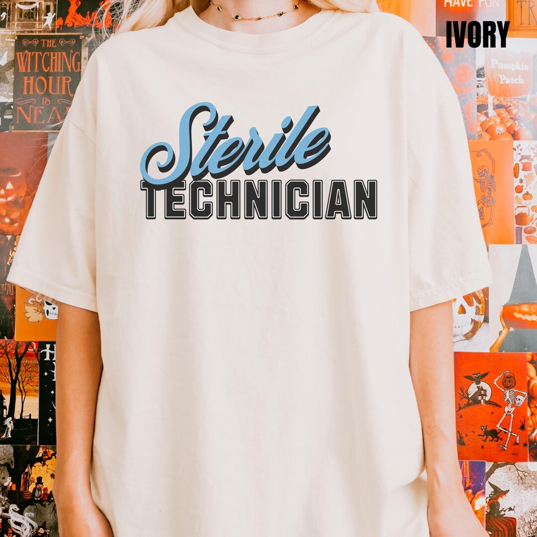 Sterile Processing Department Technician Shirt Comfort Colors Tee SPD ...