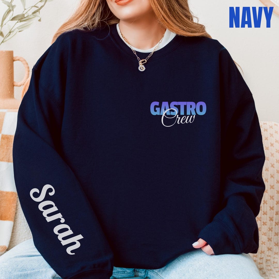 Personalised Gastroenterology Nurse Crewneck Sweatshirt Gastro Crew ...