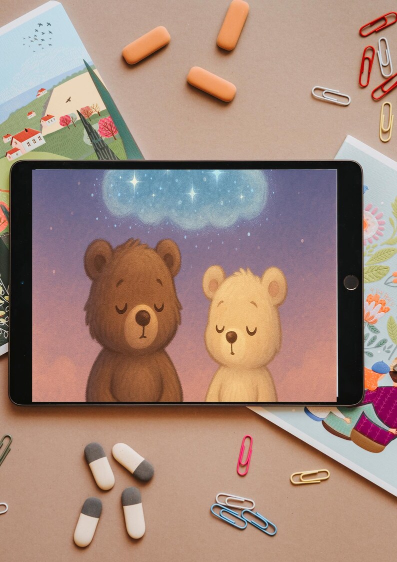 The Worry Cloud Printable Kids Book | Anxiety Story for Children ...