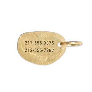 LINUS: Hand Stamped Personalized Custom Pet ID Tags for Dogs | Etsy