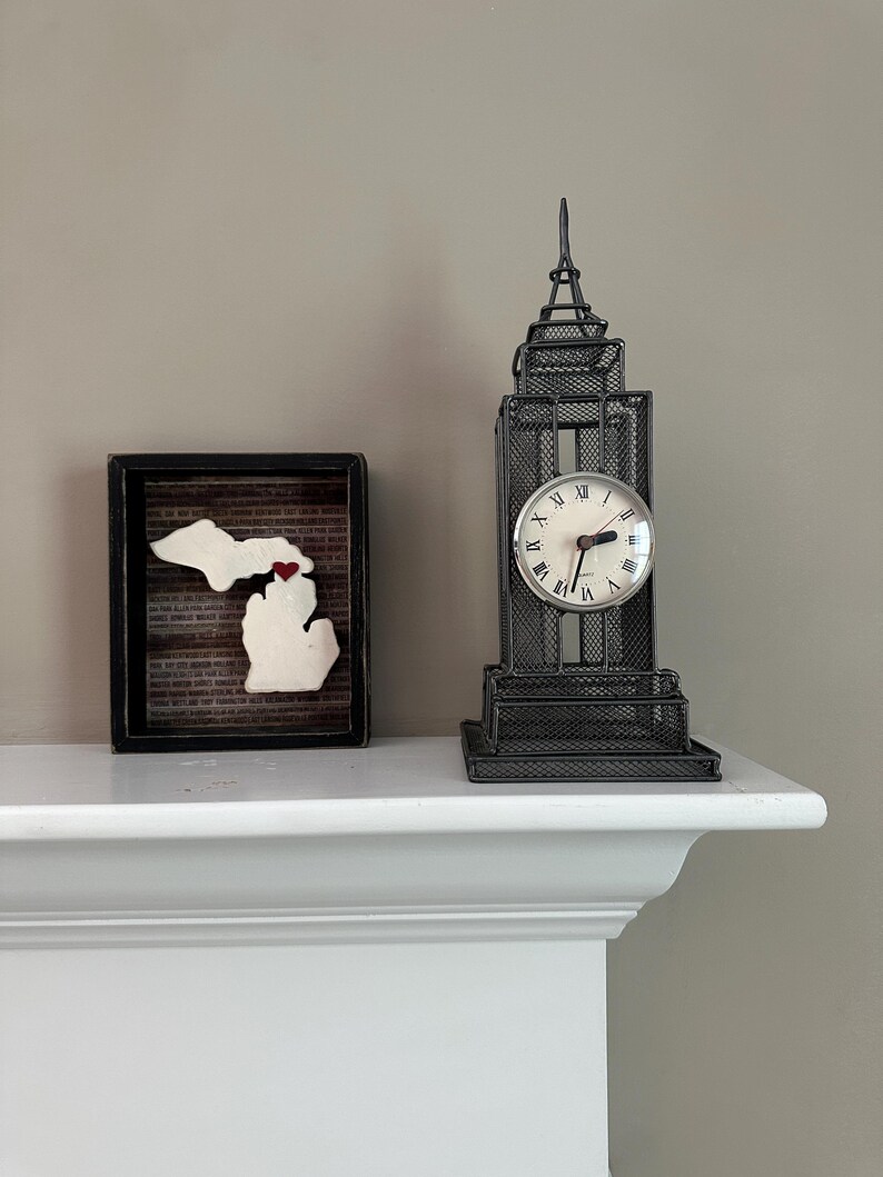 Vintage Seth Thomas New York Empire State Building Clock 14" - Etsy