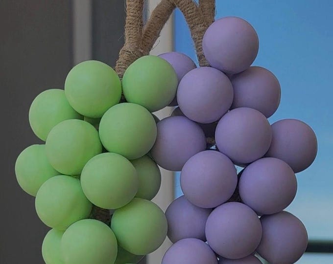 Handmade Grape Vine Soap on a Rope: Coconut Milk & Essential Oils - Etsy