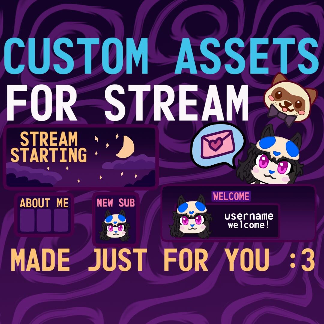 Custom Stream Assets | Made-to-order Overlays, Alerts, Panels - Etsy