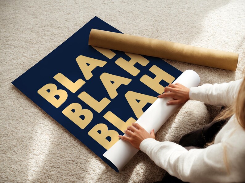 UMICH Dorm Decor: Girly University of Michigan Poster Set (digital ...
