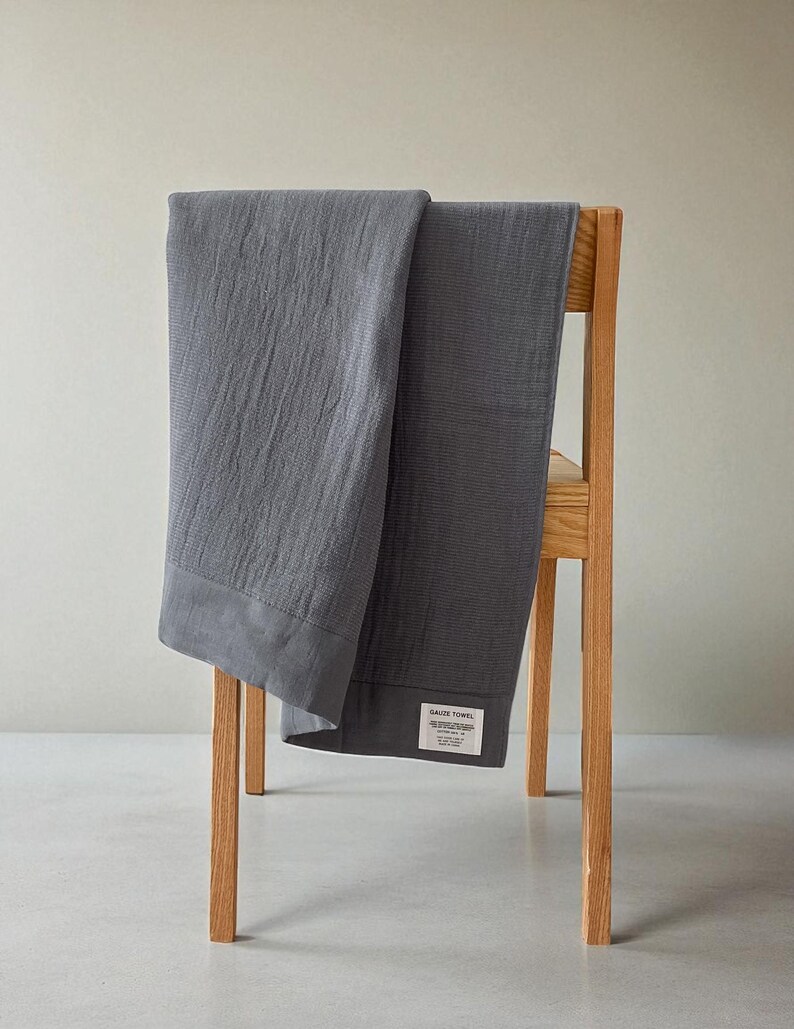 Wrinkled Gauze Towel Set: Soft, Breathable & Quick Dry - Etsy