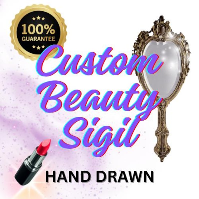 Custom Glamour & Magnetism Sigil: Hand-drawn Digital Ritual (PDF ...