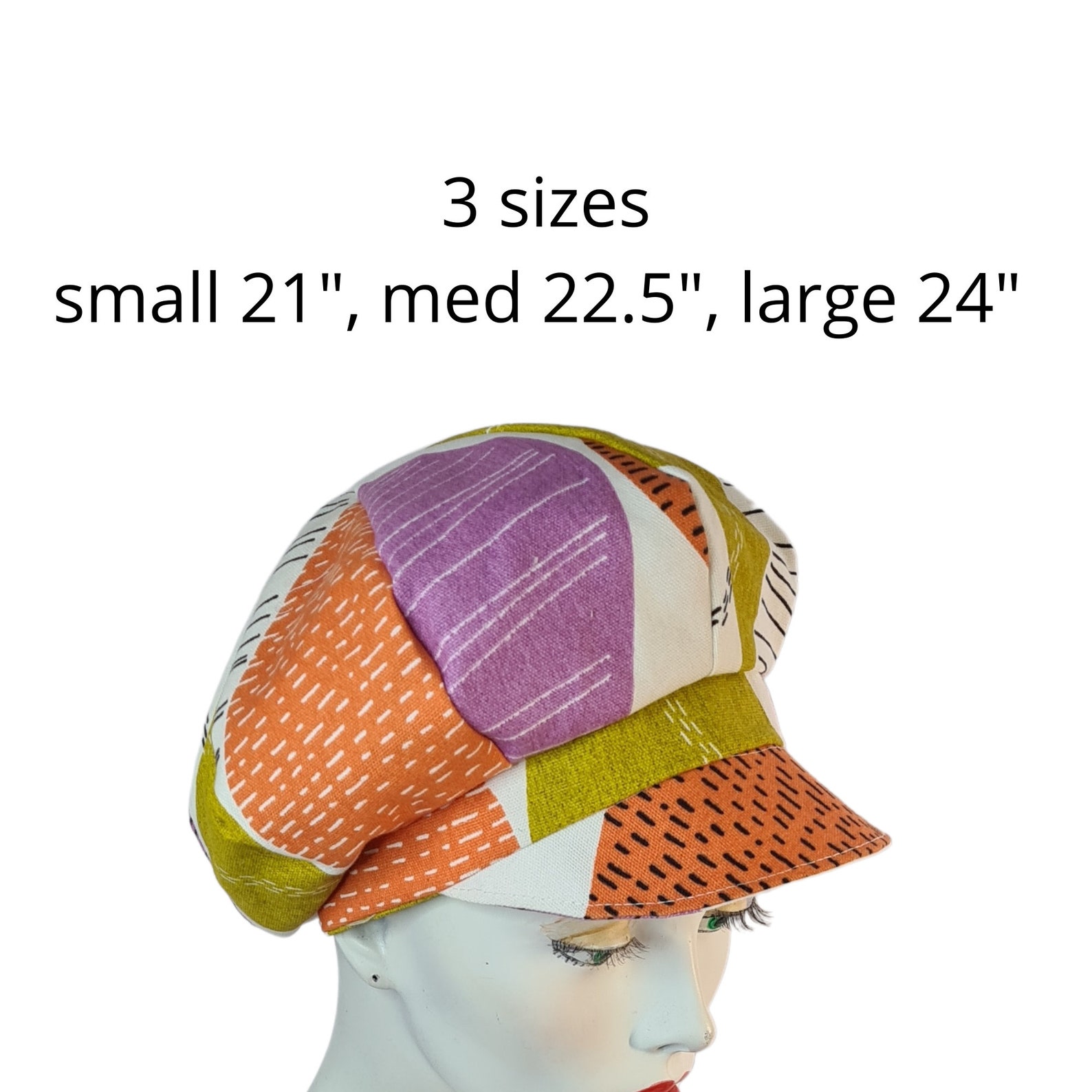 PDF Hat Sewing Pattern Baker Boy Bakerboy Newsboy Classic - Etsy
