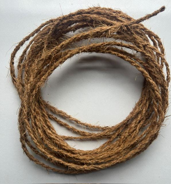Coconut Coir Fiber Rope I Coconut Fiber Braided Twine or Strings I Hop ...
