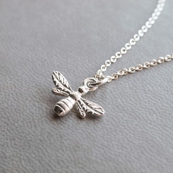 Bee Necklace - Etsy