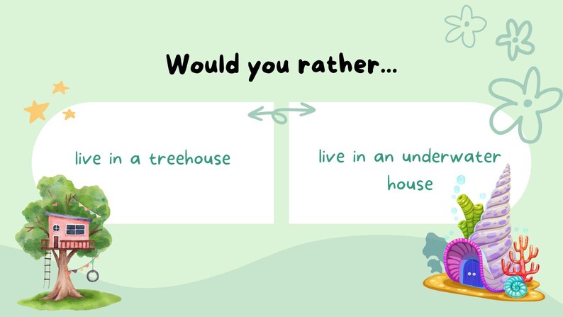 Would You Rather… Printable Game Cards for Kids – 30 Silly, Tricky and Fun Questions – Great for ...