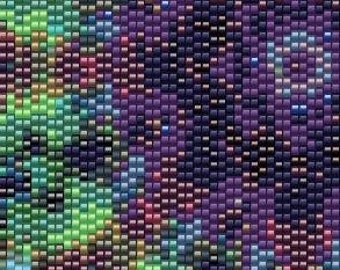 Peyote Bracelet Beading Pattern for Advanced Beaders Pattern - Etsy