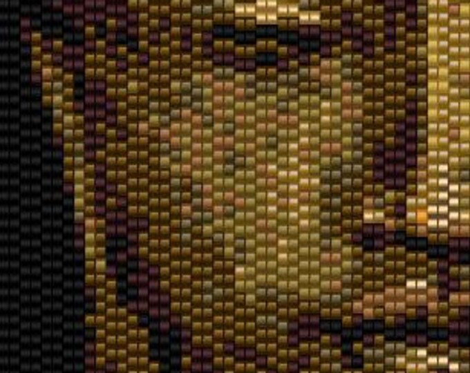 Buddah Peyote Bracelet Beading Pattern for Advanced Beaders - Etsy México