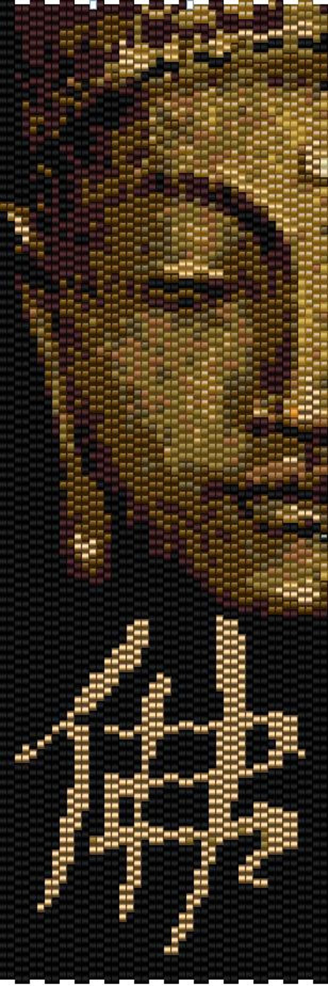 Buddah Peyote Bracelet Beading Pattern for Advanced Beaders - Etsy México