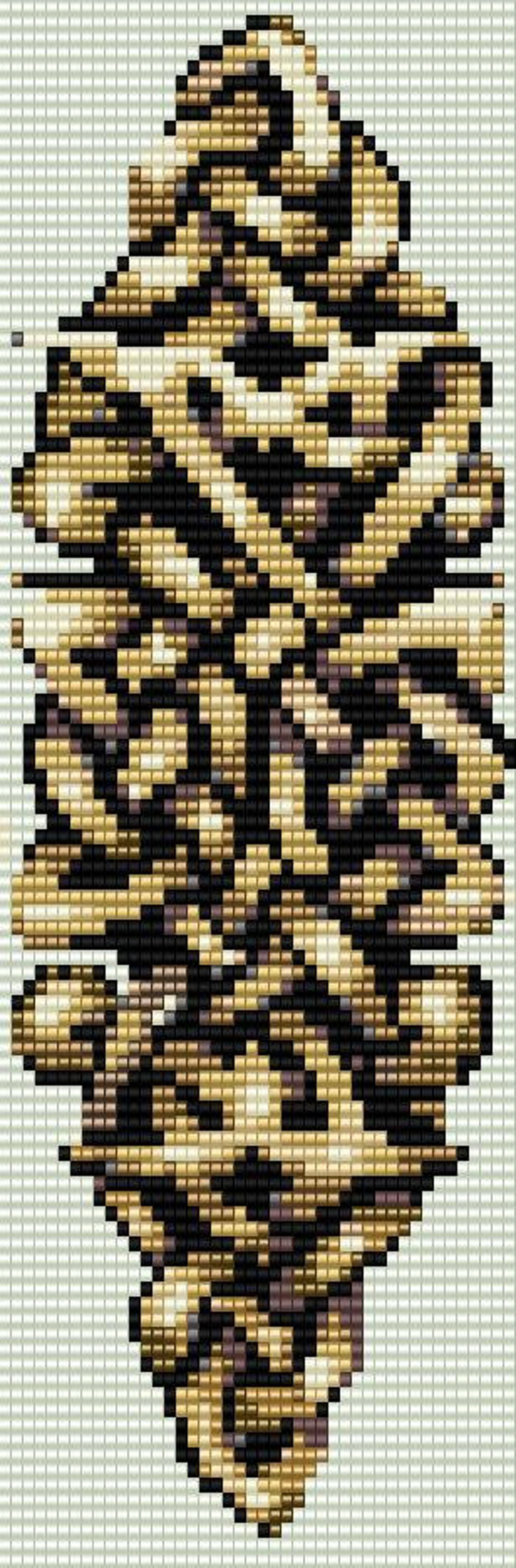 Celtic Knot Loom or Peyote Bracelet Beading Pattern for Advanced ...