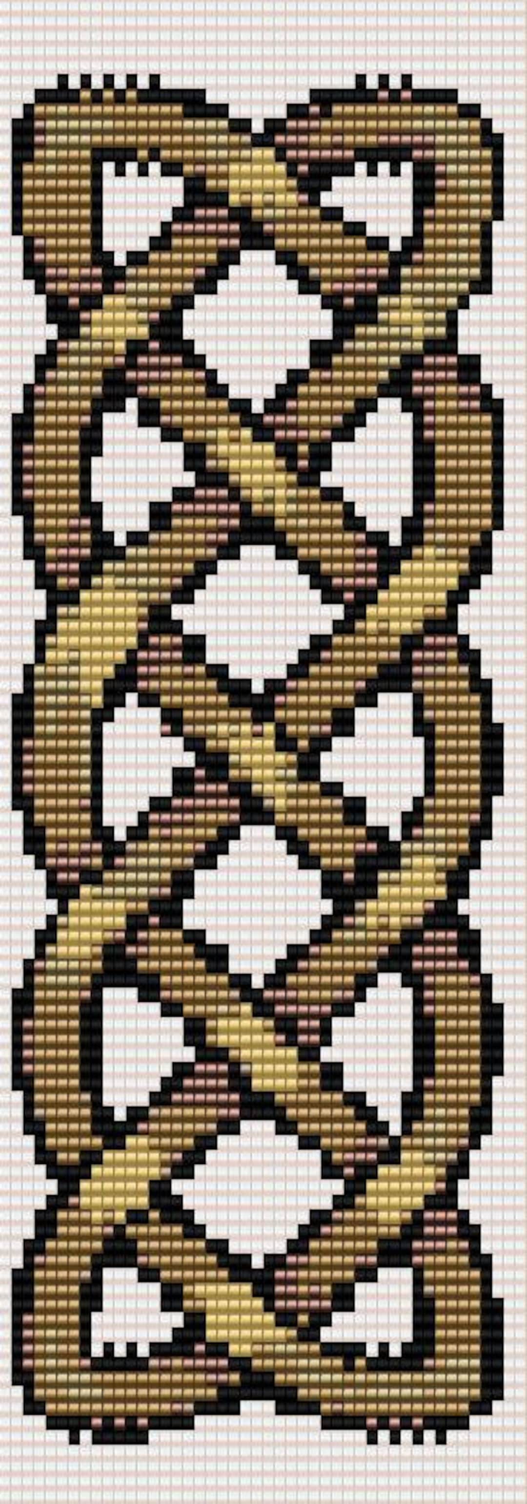 Celtic Loom or Peyote Bracelet Beading Pattern for Advanced Beaders ...