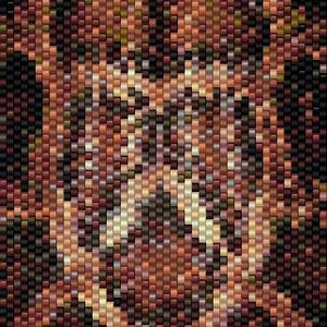 Python Skin Peyote Bracelet Beading Pattern for Advanced Beaders ...