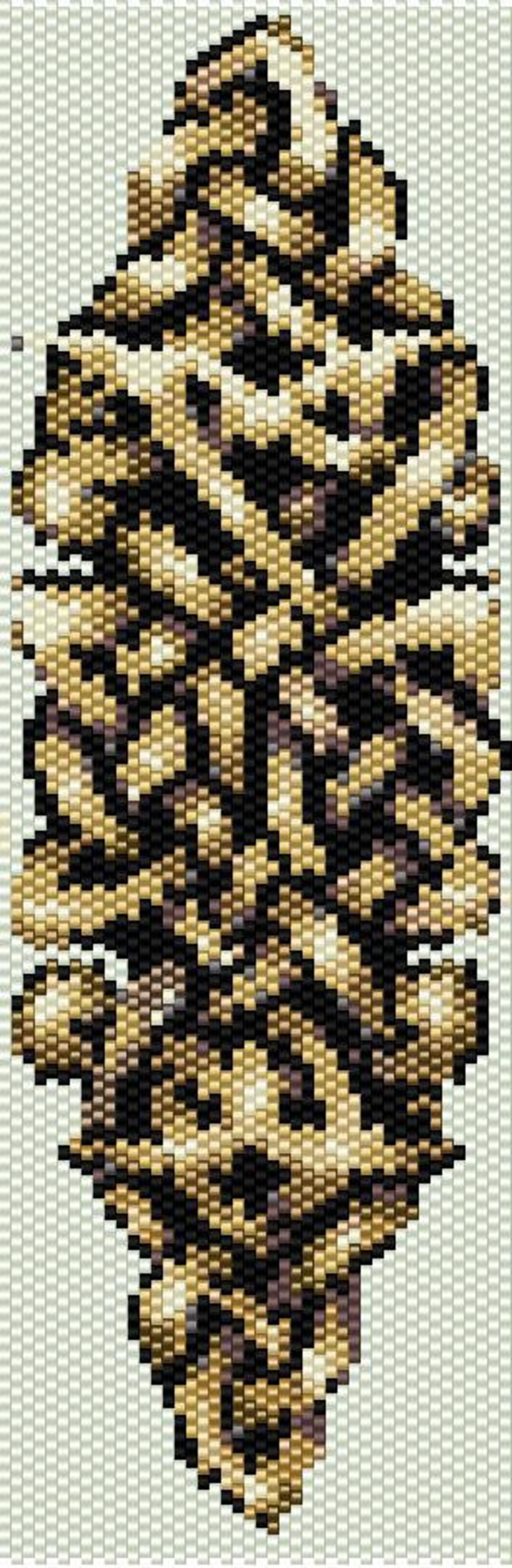 Celtic Knot Loom or Peyote Bracelet Beading Pattern for Advanced ...