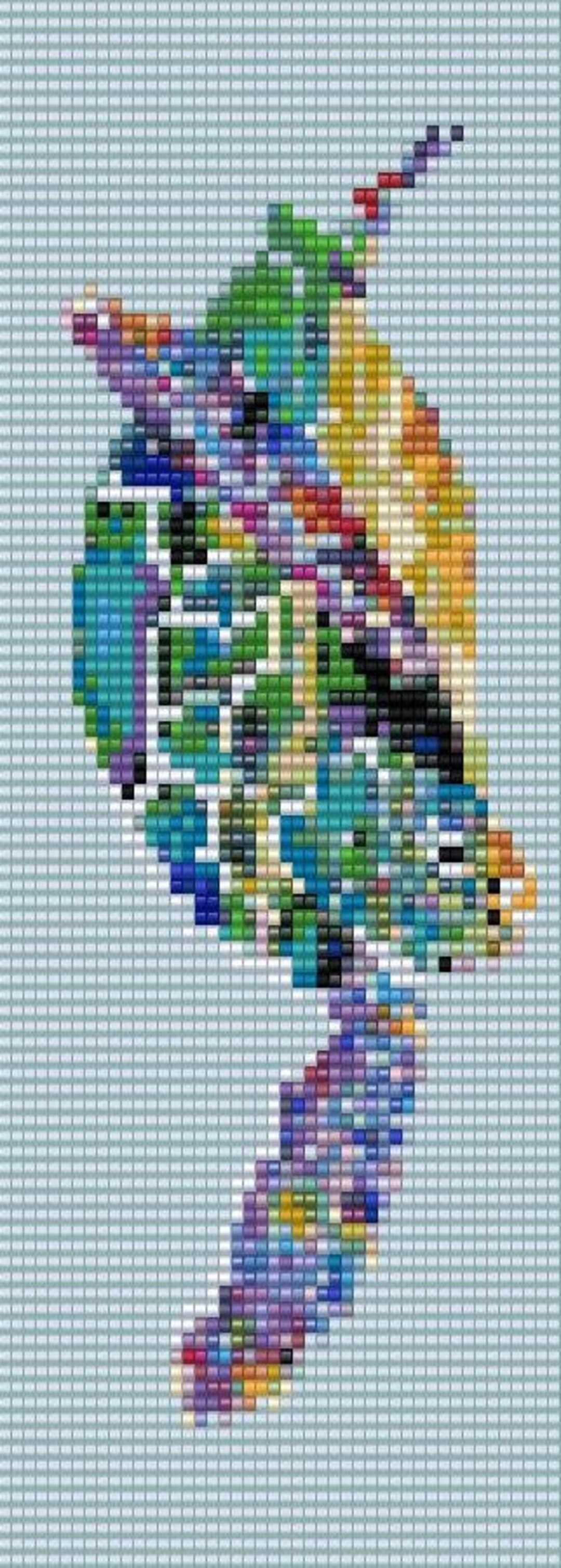 Sea Turtle Peyote Bracelet Beading Pattern for Advanced Beaders Pattern ...