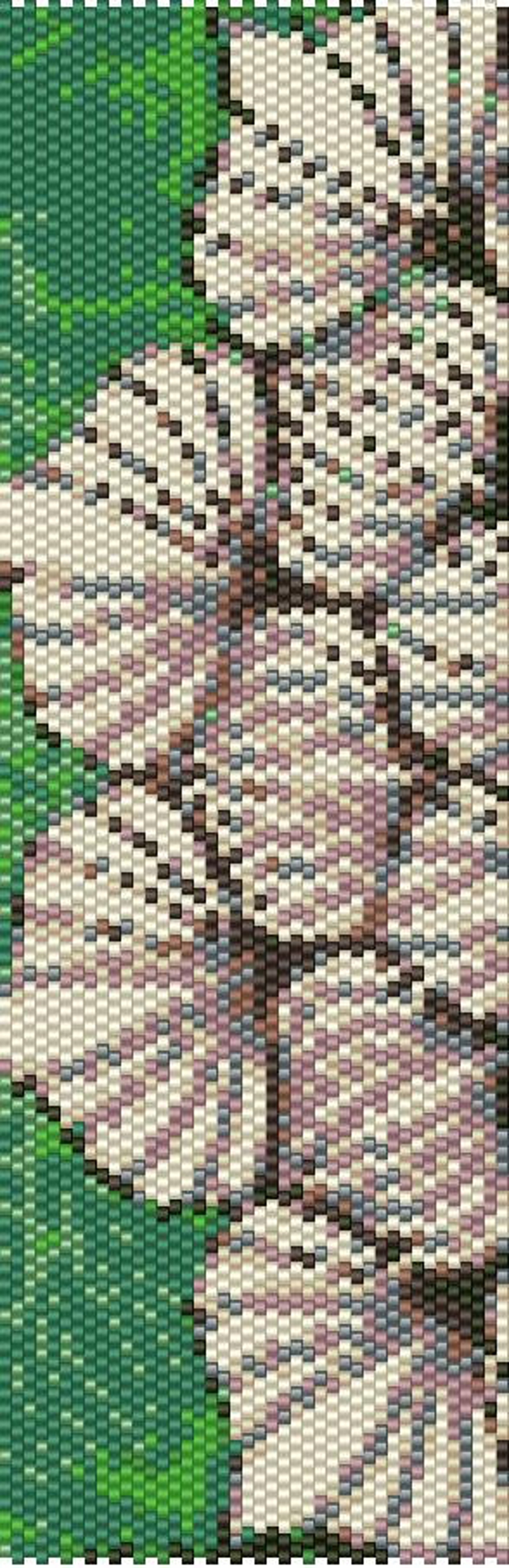 Stacked Shells Peyote Bracelet Beading Pattern for Advanced Beaders ...