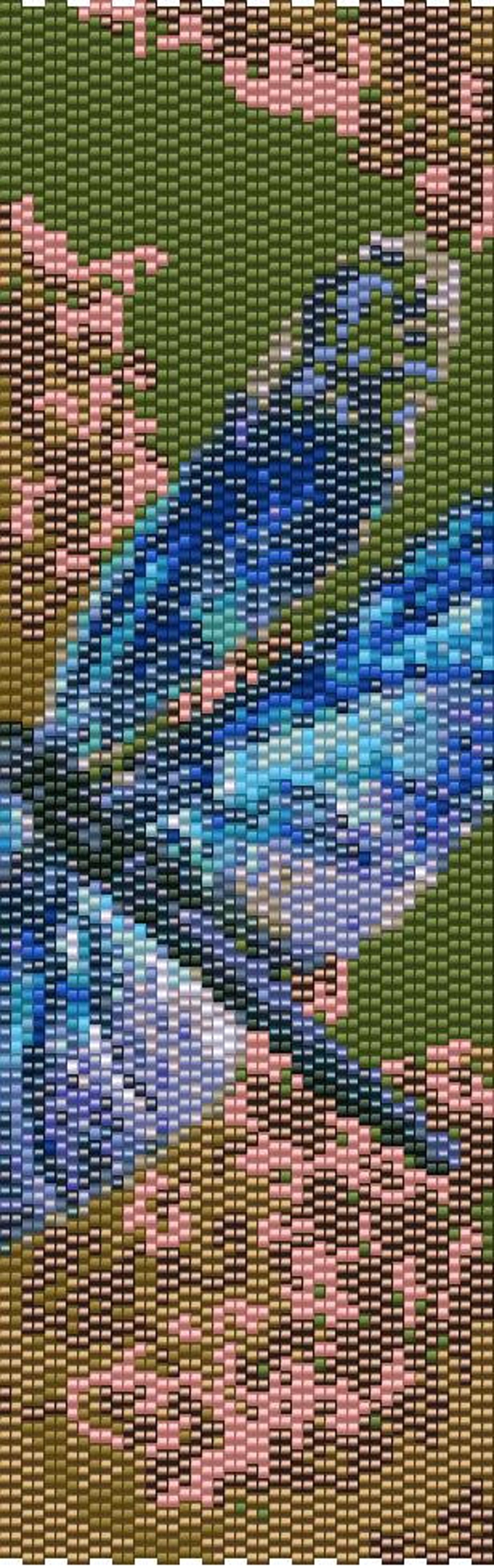 Peyote Bracelet Beading Pattern for Advanced Beaders Pattern - Etsy