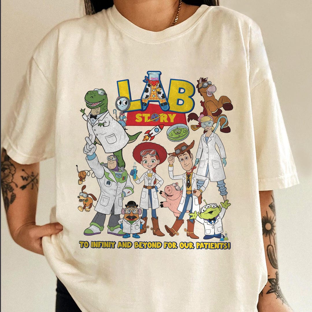 Lab Week Shirt, Buzz Lightyear Woody Jessie Bo Peep Lab Story 2026, Lab ...