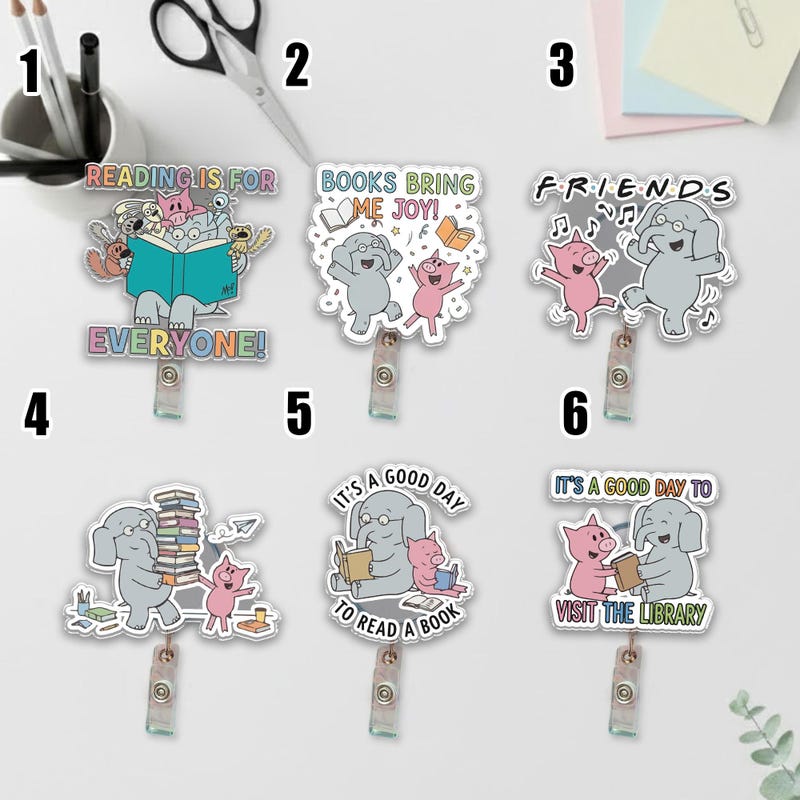 Pigeon Badge Reels - Etsy