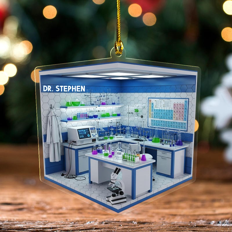 Science Ornament - Etsy