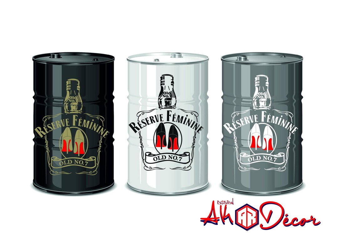 Sticker / Barrel Stickers / Wall Sticker / Personalized Barrel / Barrel ...