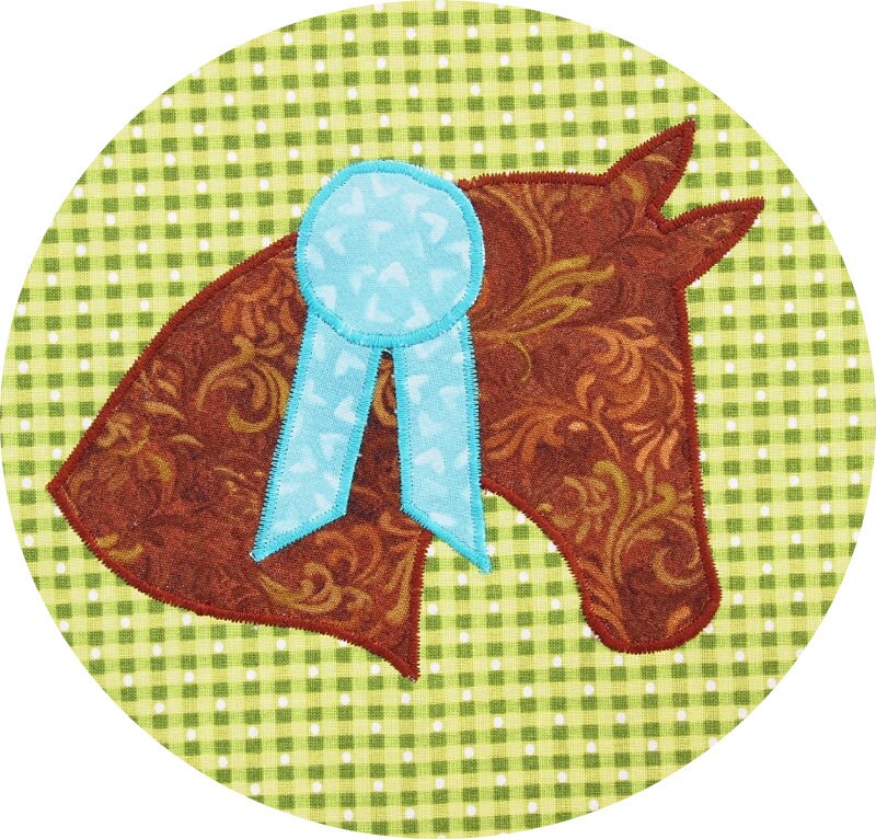 Horse Applique Pattern - Instant Download - Etsy
