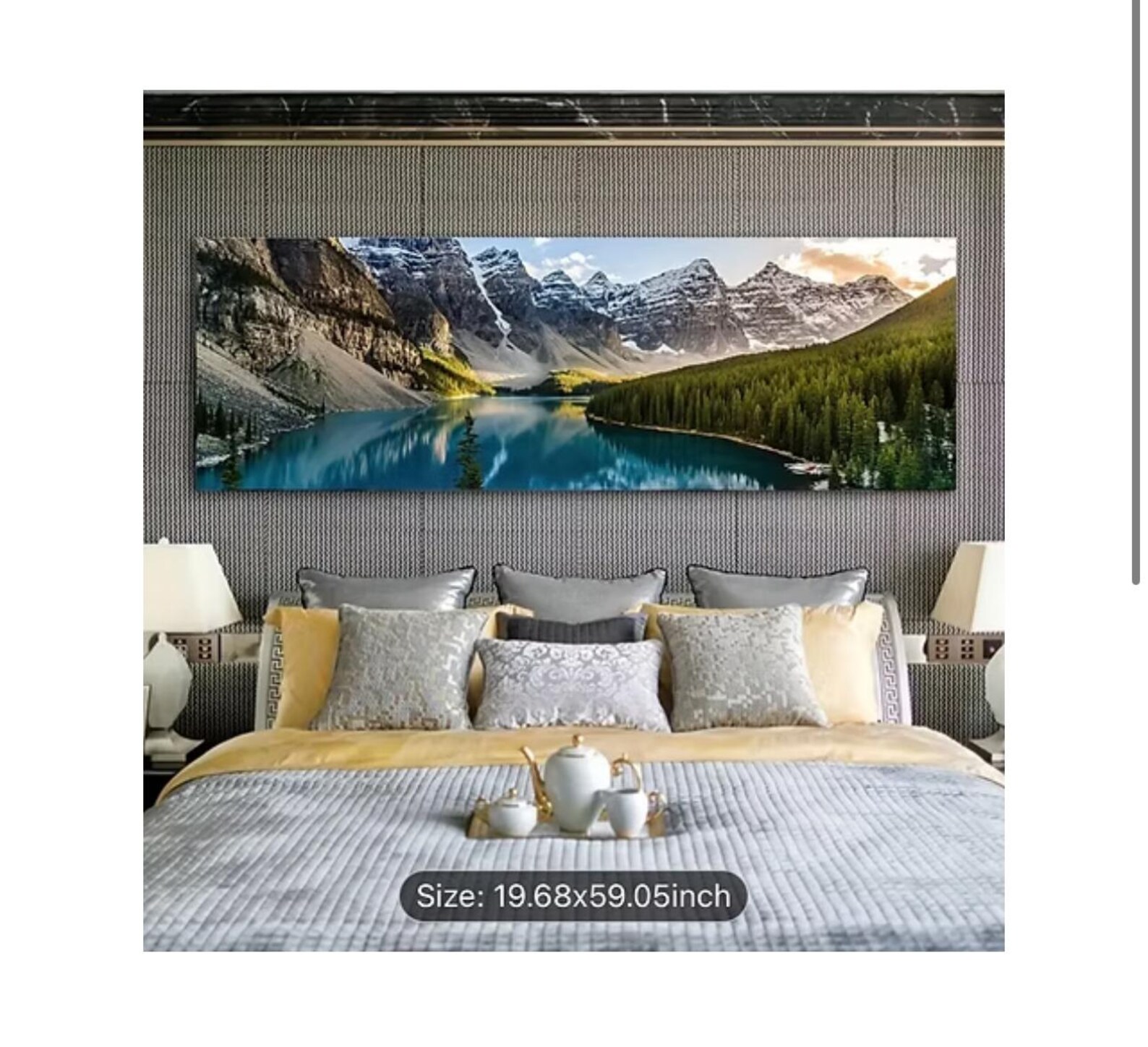 Forest Valley Wallpaper Room Decor Poster - Etsy