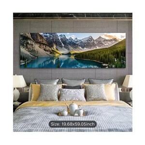 Forest Valley Wallpaper Room Decor Poster - Etsy