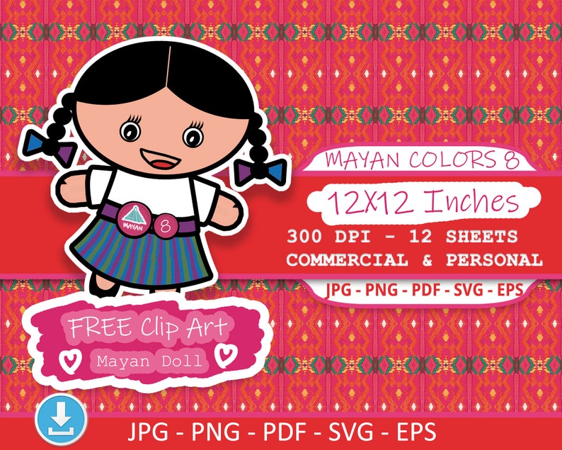 Tela guatemalteca jpg png pdf eps svg textil chapin maya manta - Etsy ...