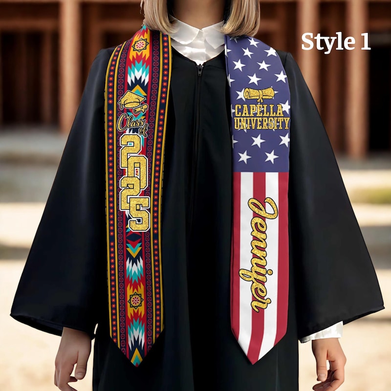 Native American Graduation Stole - Etsy