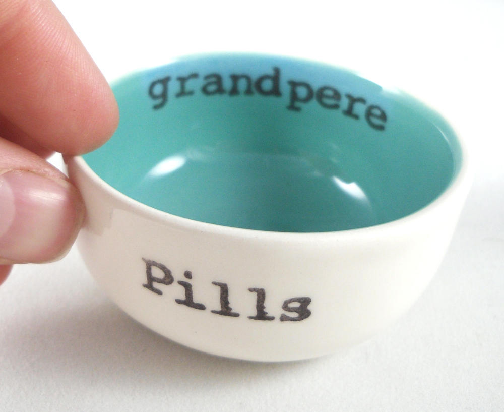 Gift for Grandfather Pill Dish | Gift for Grandmothers Pill Box ...