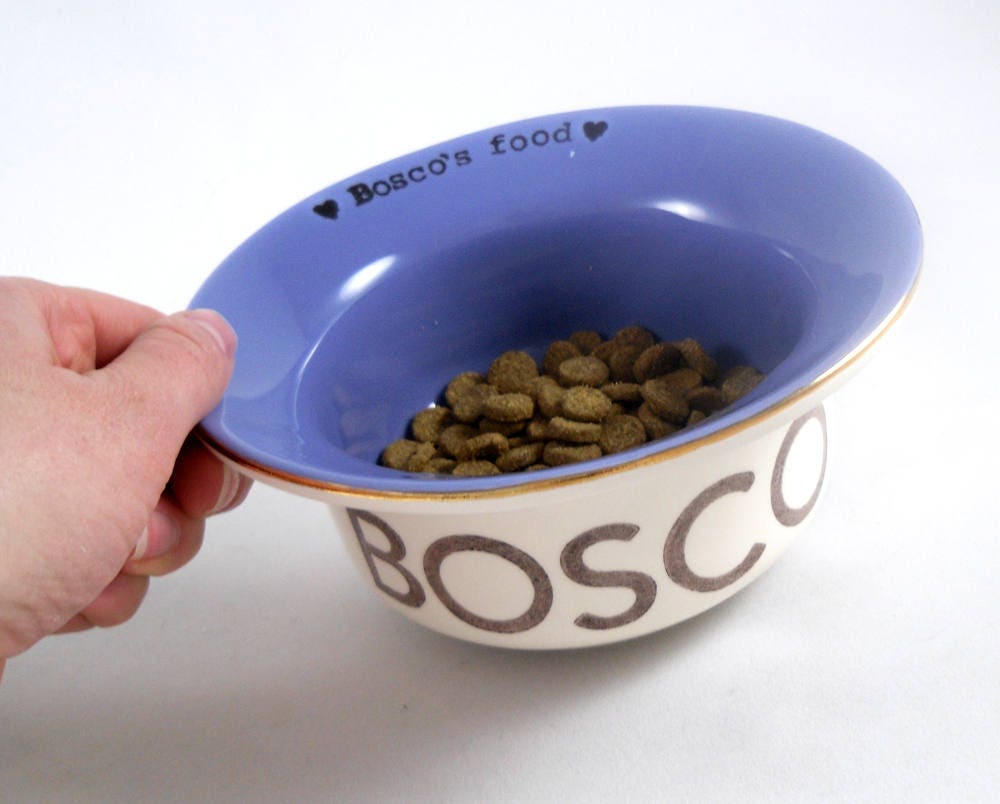 Custom Dog Bowls Spill Proof Dog Water Dish Small Dog Food Dish Ceramic ...