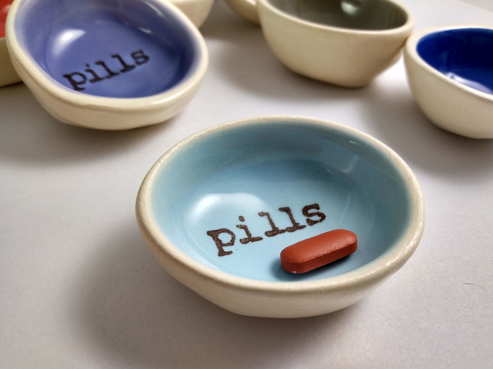 Mother's Day Gift CUSTOM PILL DISH for Grandma or Mom Pill Dish Pill ...