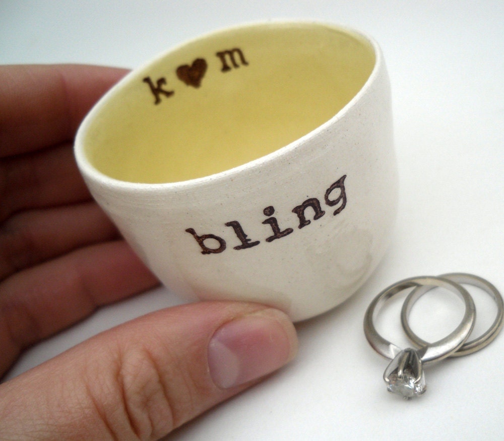 Handmade PERSONALIZED ENGAGEMENT GIFT Personalized Names of Newly Weds ...