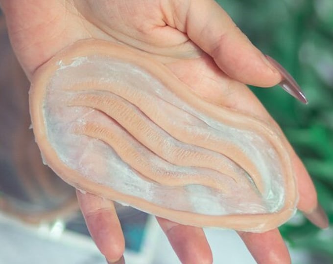 SET: Sea Creature Face & Cheeks, Scales, Silicone Makeup Prosthetic ...