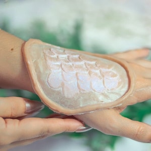 Fish Scales Silicone Prosthetic - Mermaid Costume - Etsy