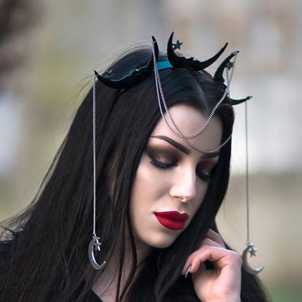 Moon Headband - Etsy